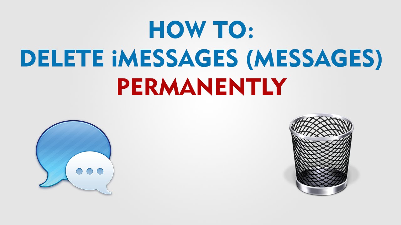 How To Delete All Messages On MacBook 2018