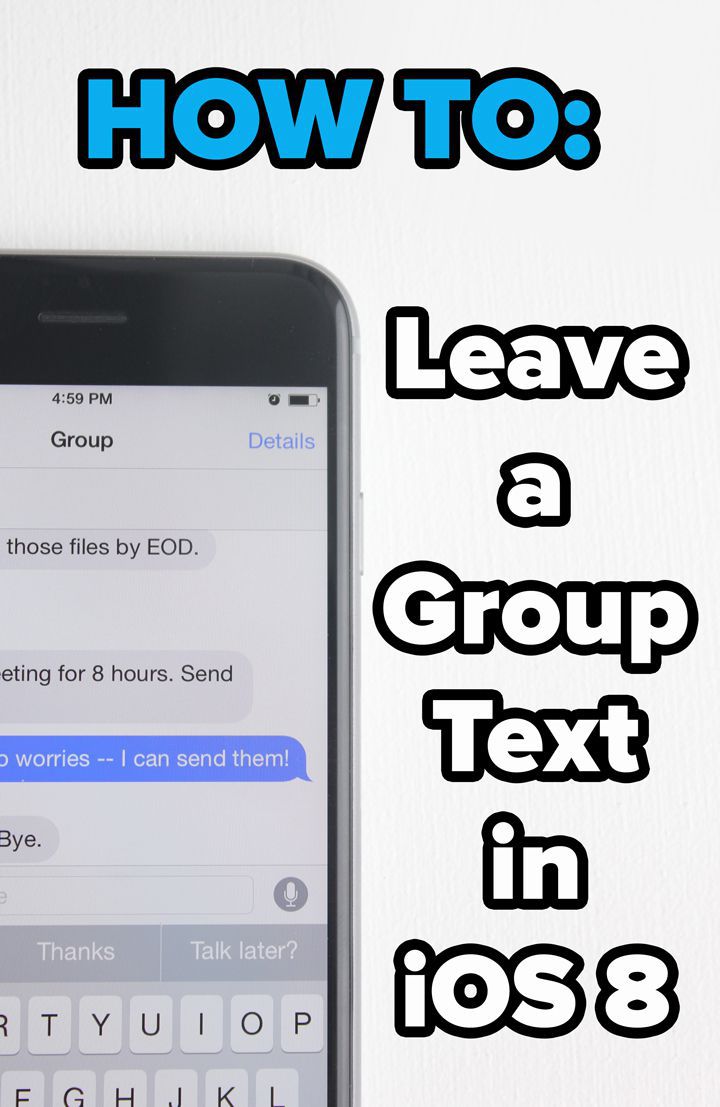  Solution How To Leave Group Message On IPhone