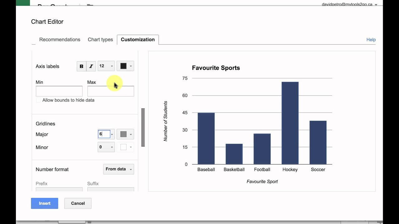 How To Make Bar Graph In Google Sheets