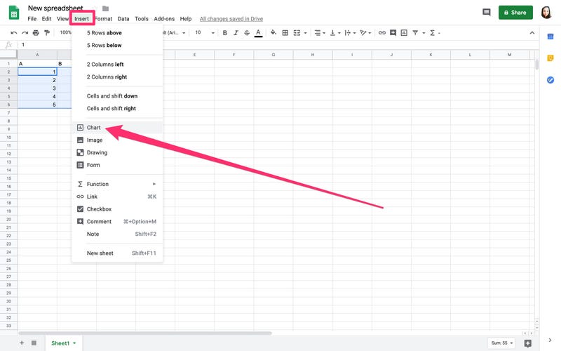 How To Make Bar Graph In Google Sheets